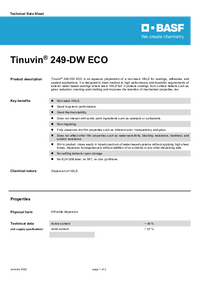 TINUVIN® 249-DW ECO | BASF