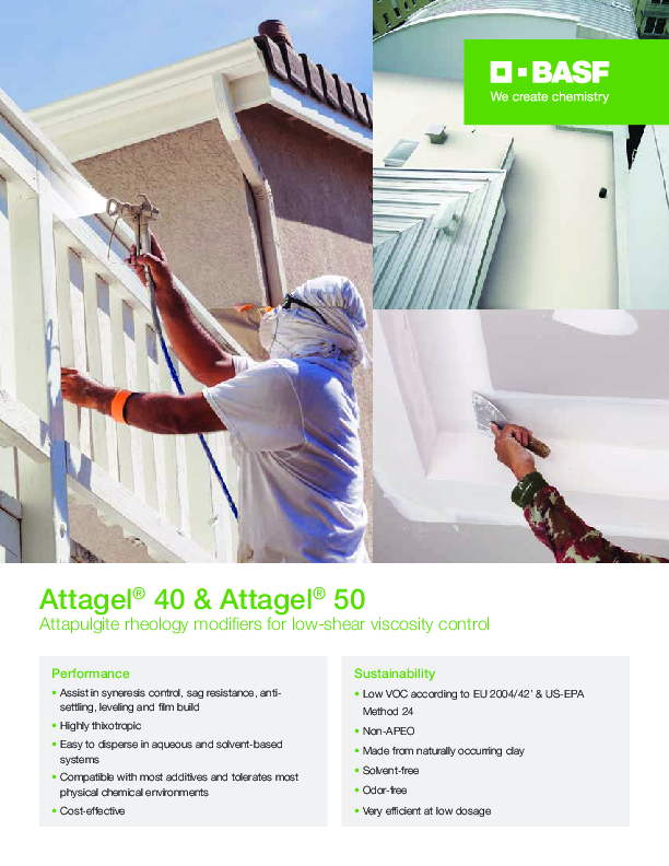 ATTAGEL® 50 | BASF