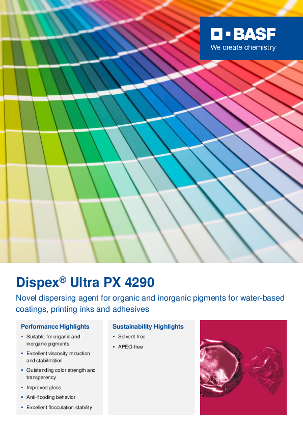 DISPEX® Ultra PX 4290 | BASF