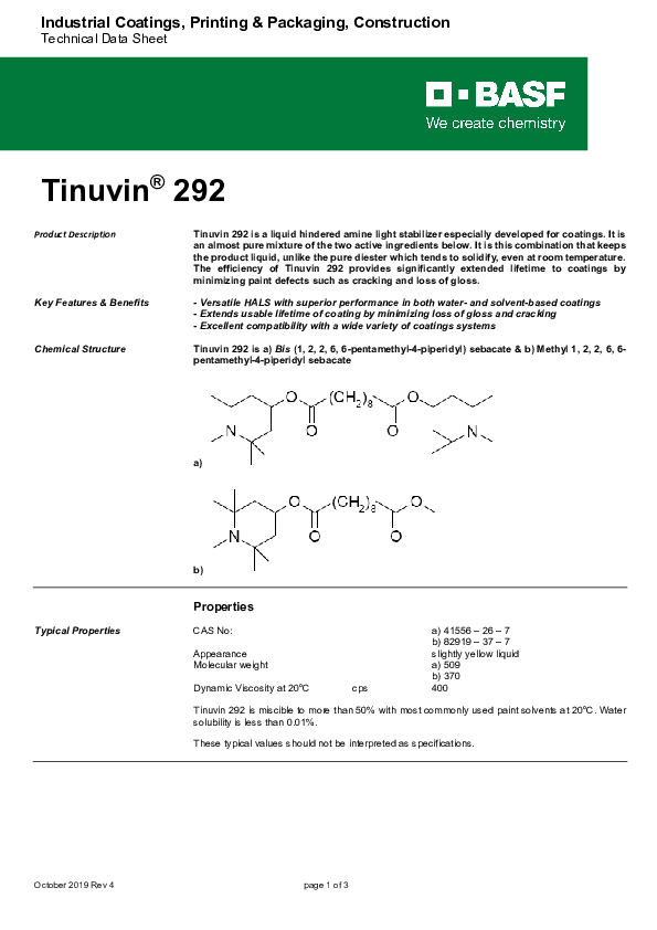 TINUVIN® 249 | BASF