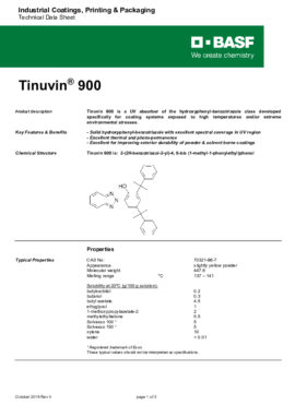 TINUVIN® 900 | BASF